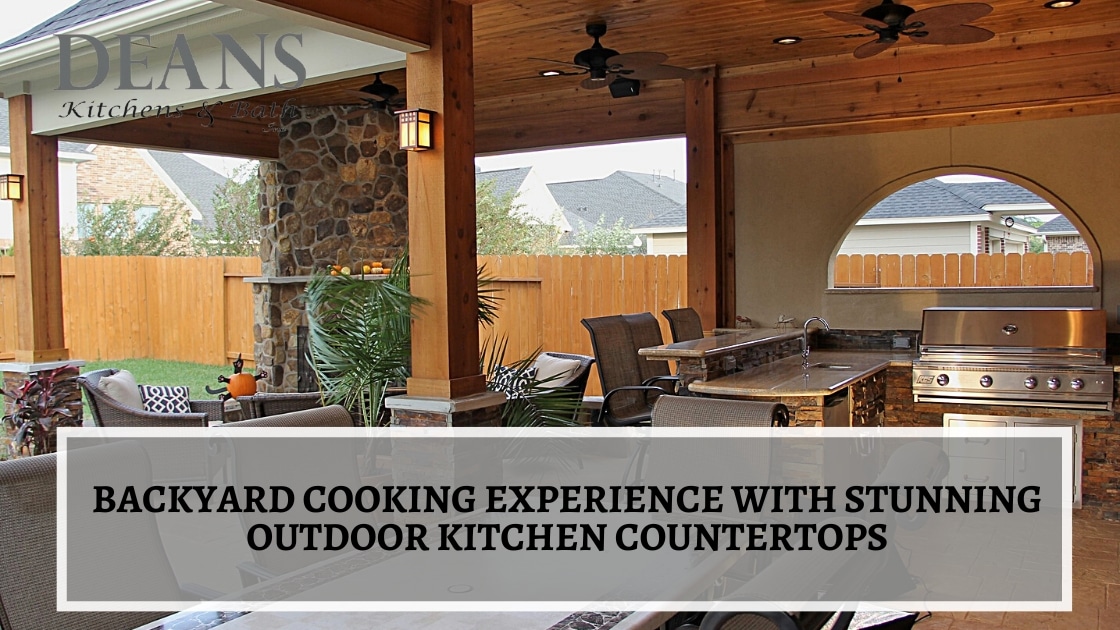Backyard Cooking Experience with Stunning Outdoor Kitchen Countertops